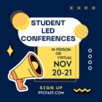 Fall Student-Led Conferences Sign Up